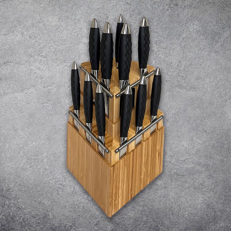 13pc Pro Series Sportsman Knife Set with Block | Flint and Flame